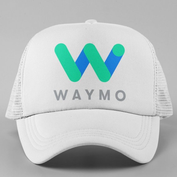 Accessories | New Waymo Logo Foam Trucker Snapback Hat White | Poshmark